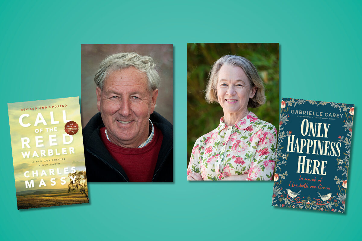 UQP authors Charles Massy and Gabrielle Carey at StoryFest | UQP