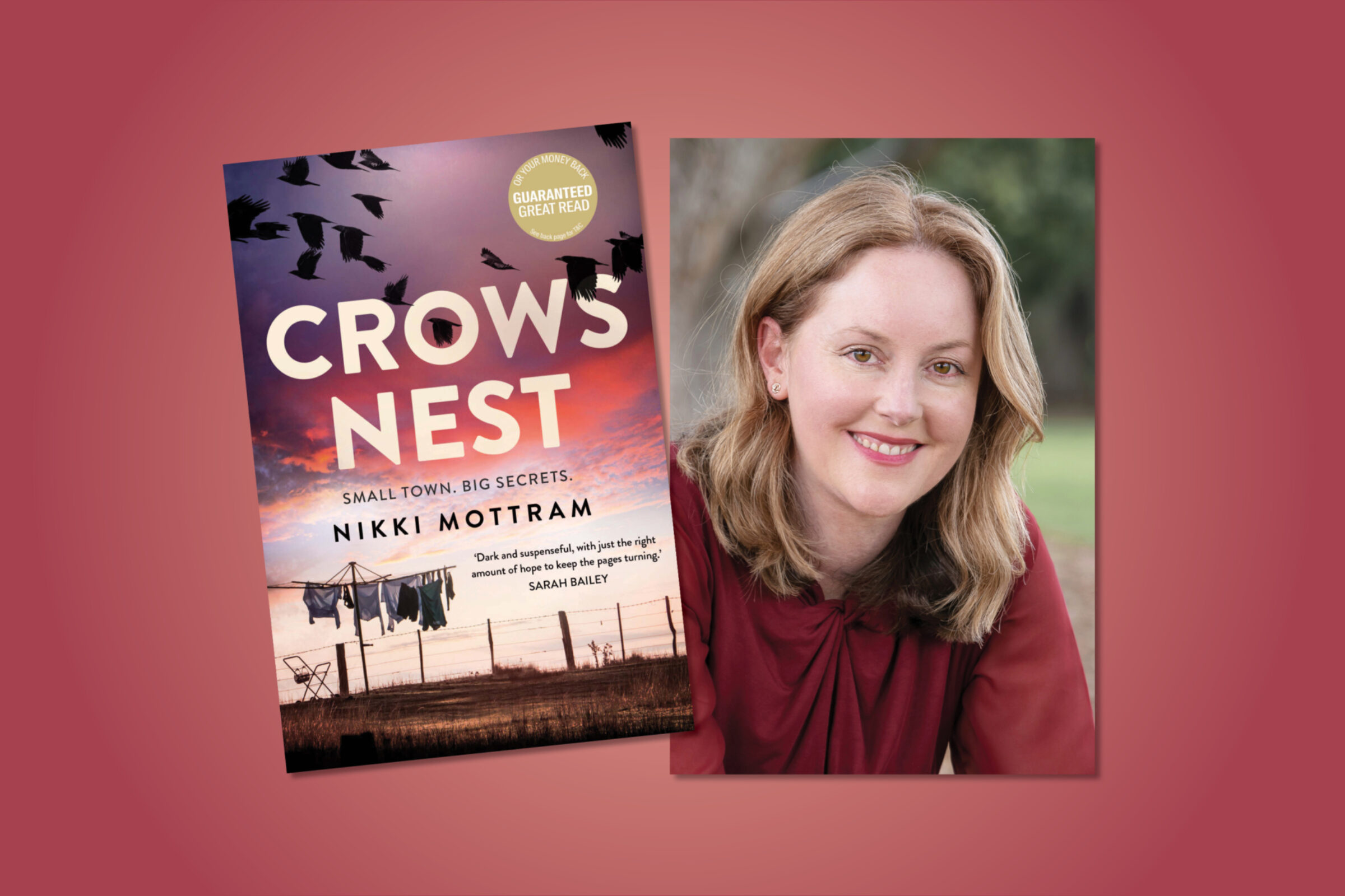 Launch of Crows Nest by Nikki Mottram | UQP